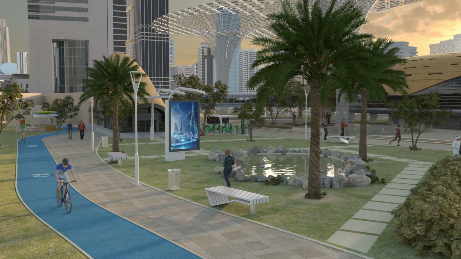 The Dubai 2040 Urban Master Plan - Real Image