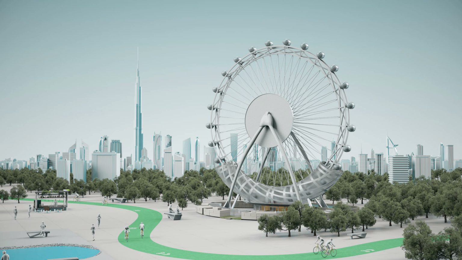 The Dubai 2040 Urban Master Plan - Real Image